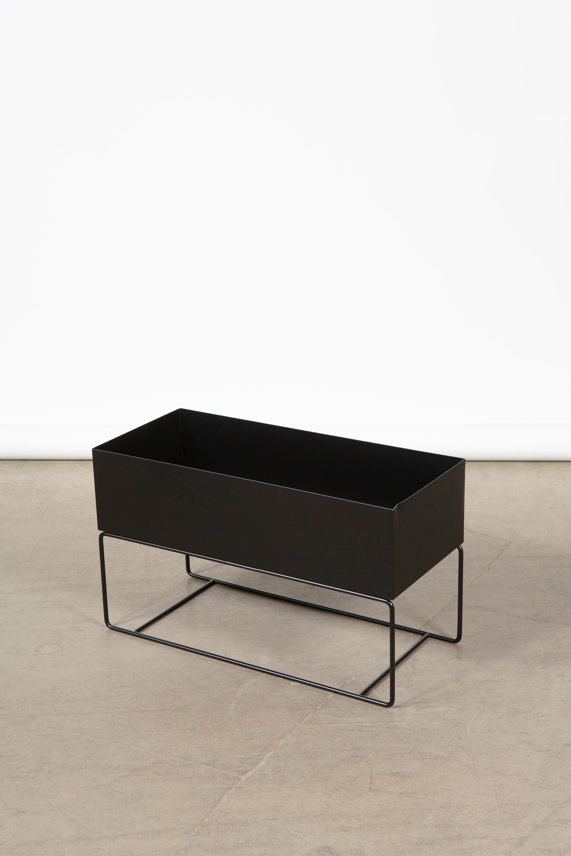 Plant Box, large, black | Franckly