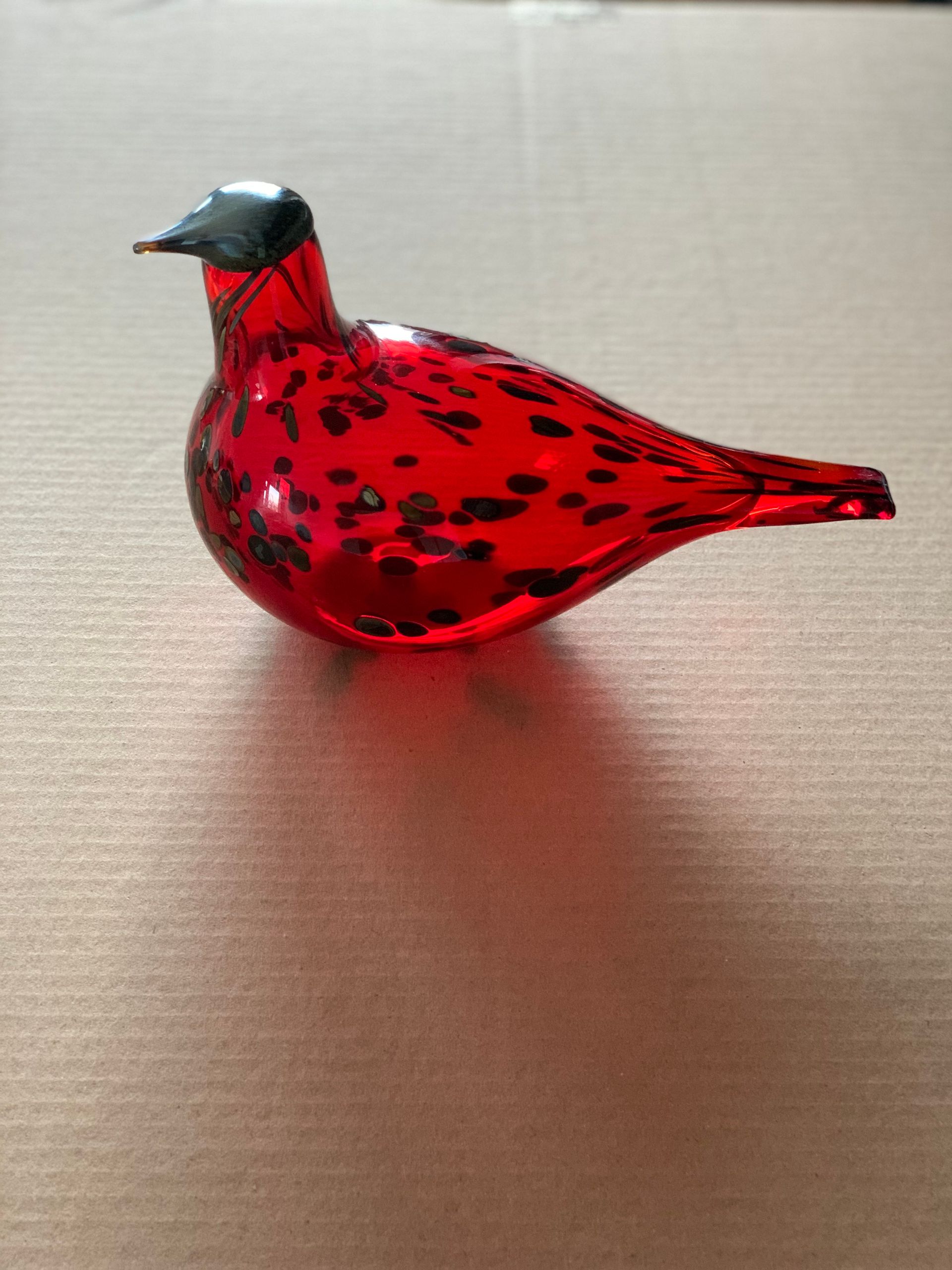 Birds by Toikka Ruby Bird 1996 | Franckly