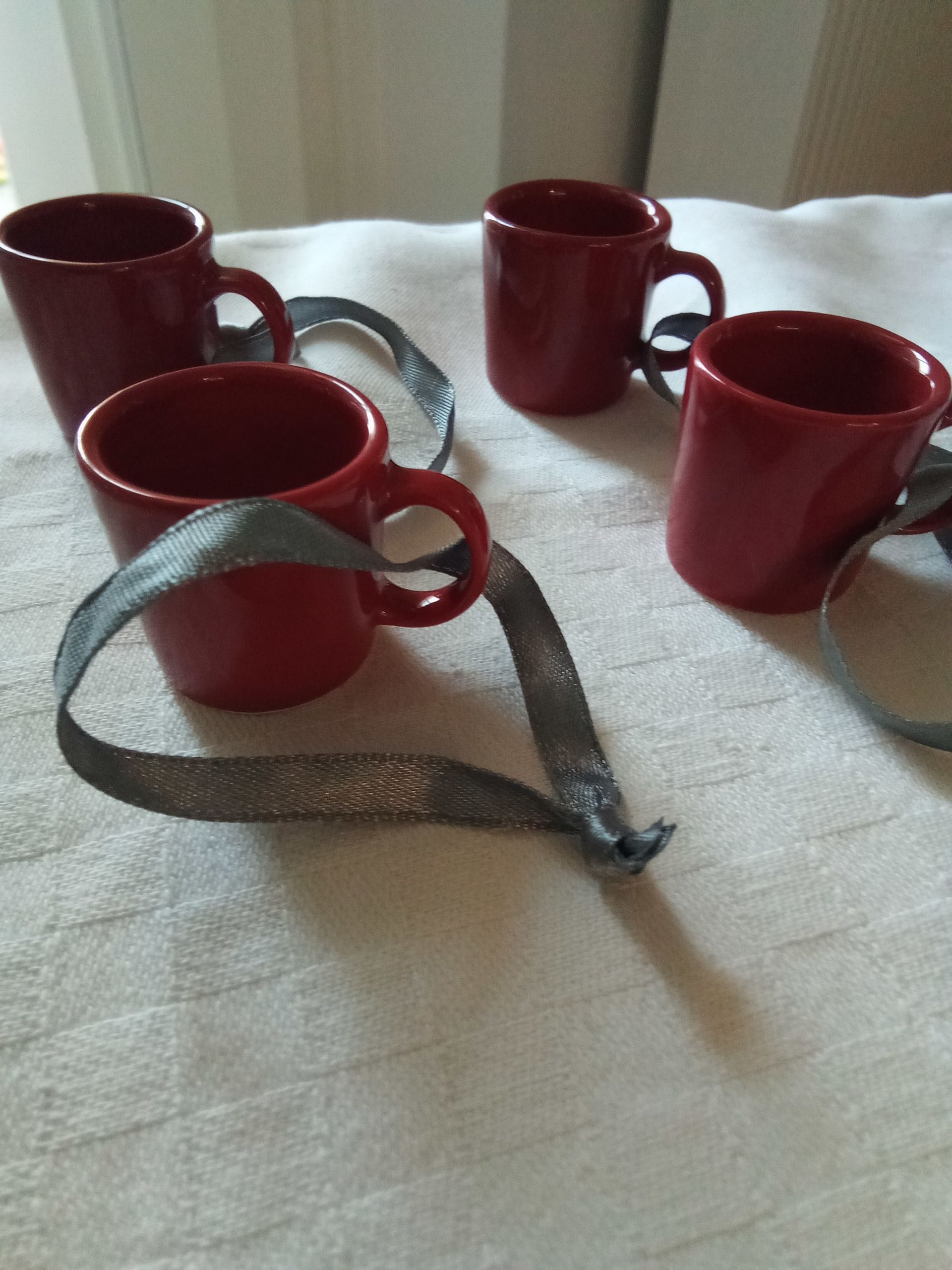 Teema mini mug, red | Franckly