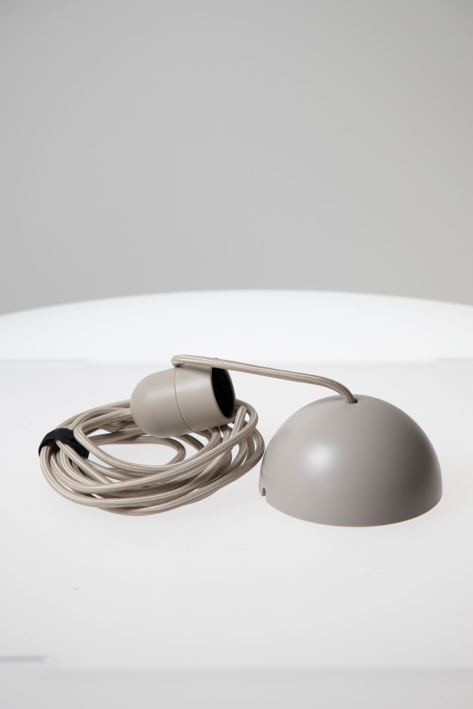 Common pendant cord set, beton grey | Franckly