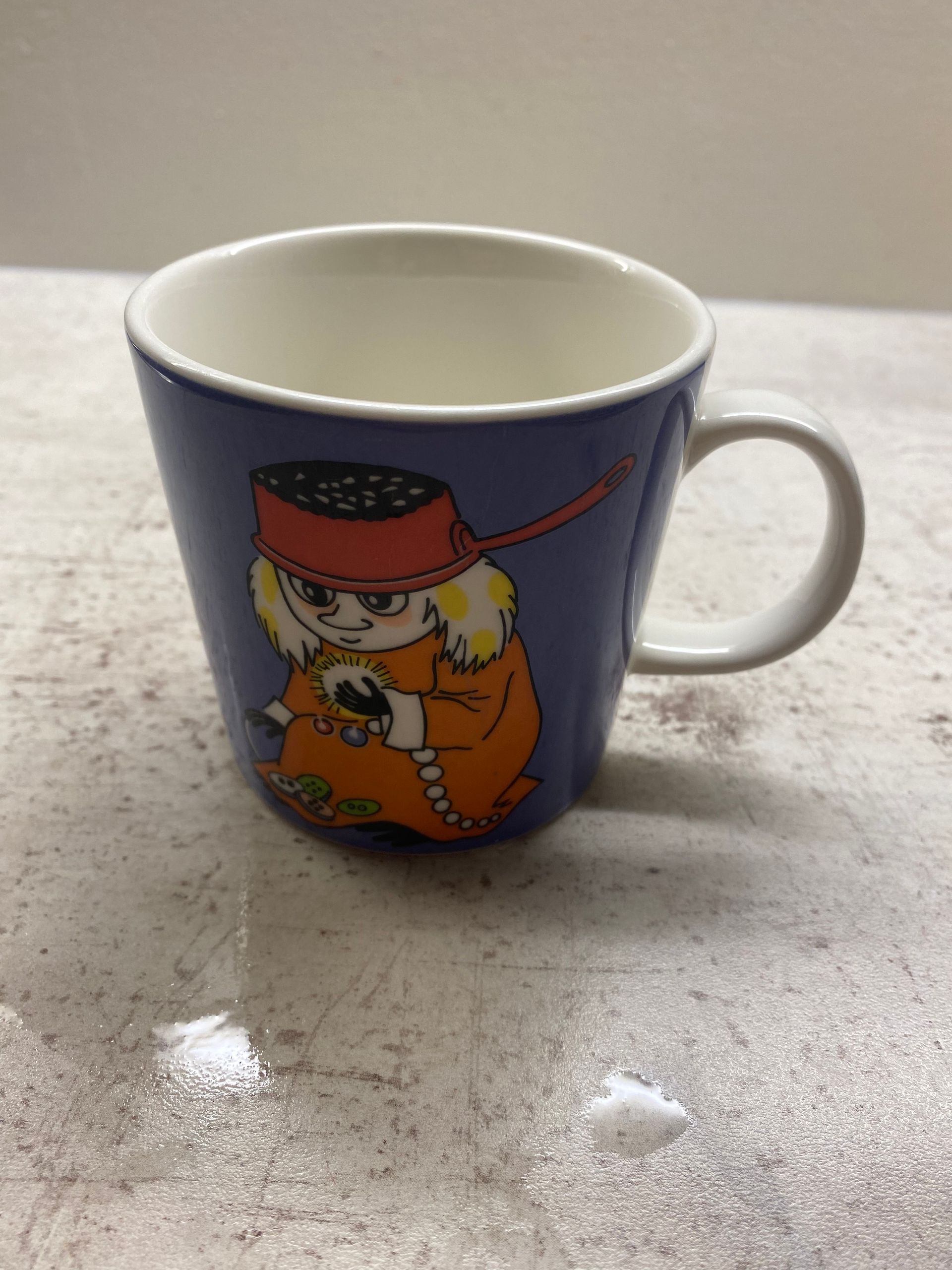 Moomin mug, Muddler, violet | Franckly