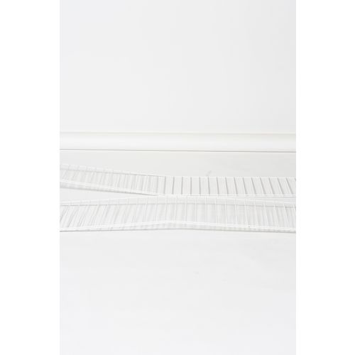 String floor panel 200 x 30 cm, 1-pack, white | Franckly