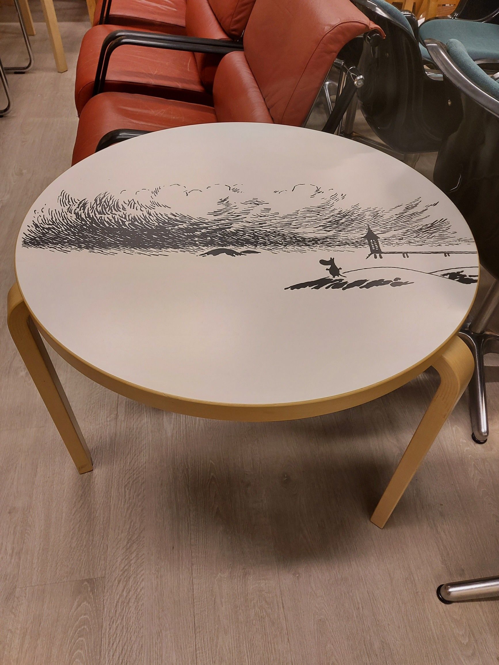 Artek Moomin table 90B, children's table | Franckly