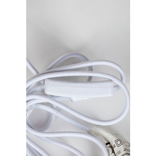 Block valaisin, valkoinen johto | Franckly