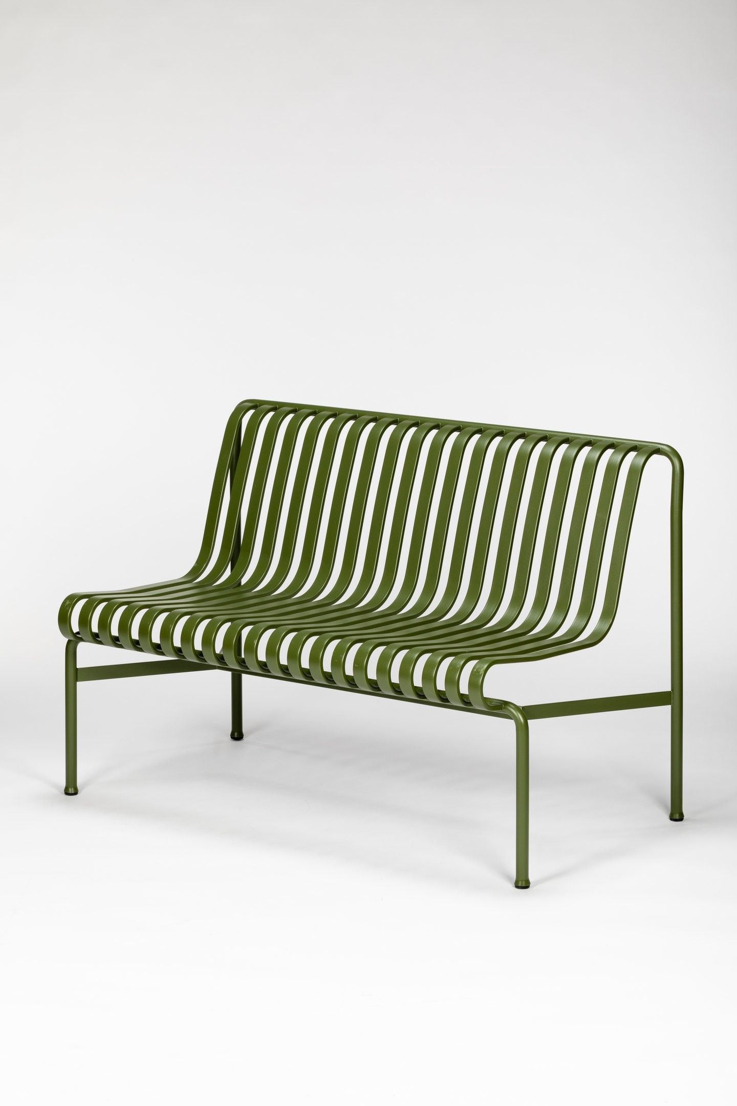 Palissade dining bench, olive | Franckly