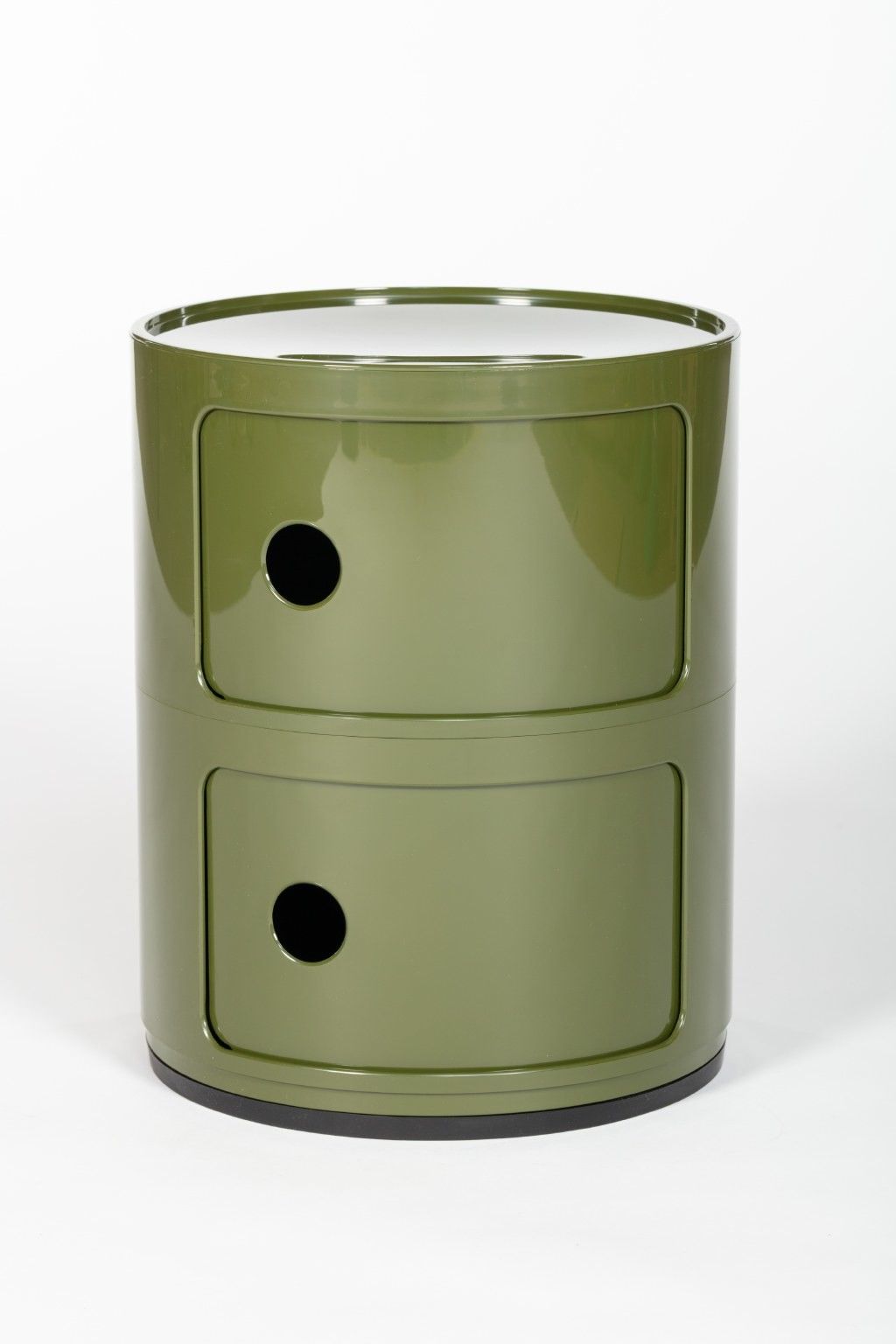 Componibili storage unit, 2 modules, green | Franckly