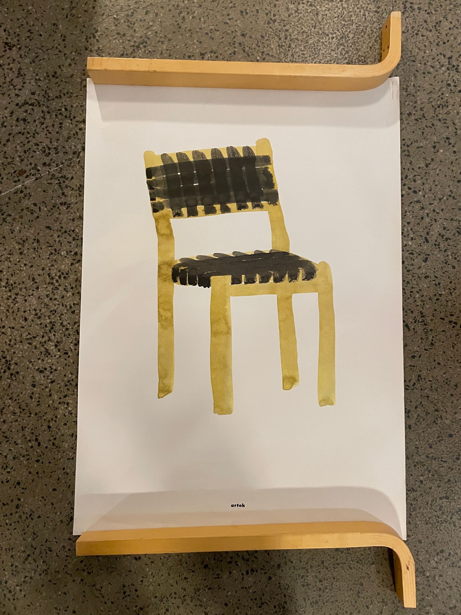 Artek Poster, 611 chair | Franckly