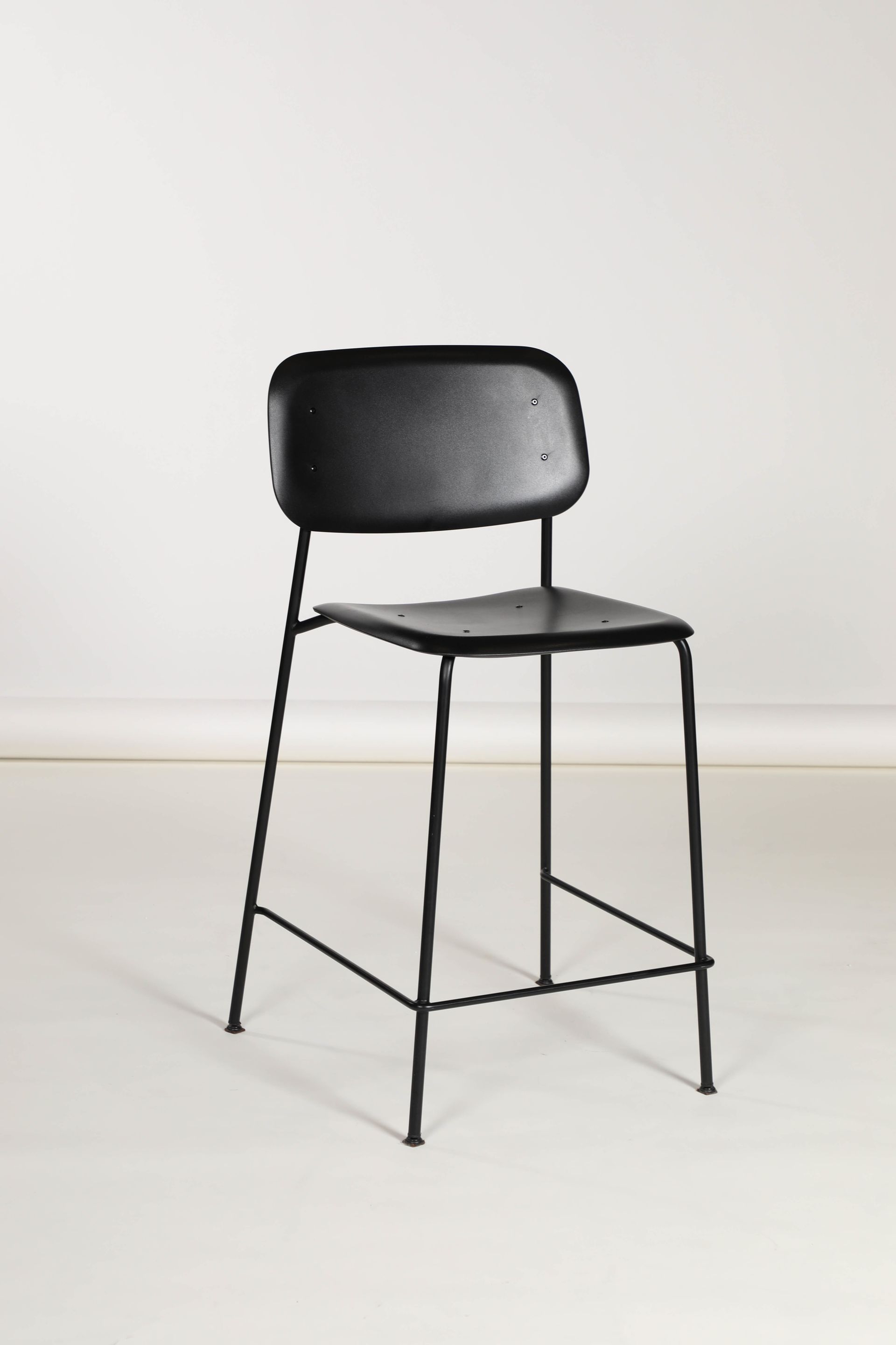 Soft Edge 95 baarituoli, 65 cm, musta | Franckly