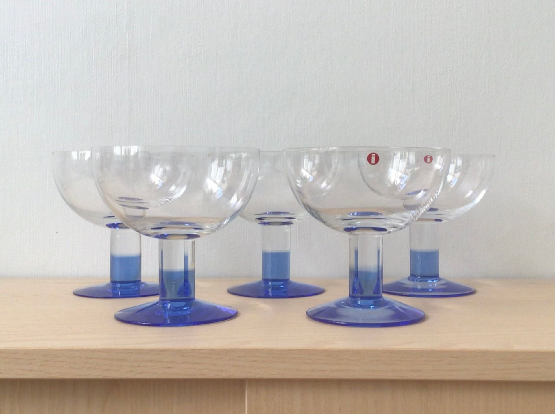 Mondo dessert bowl, blue | Franckly