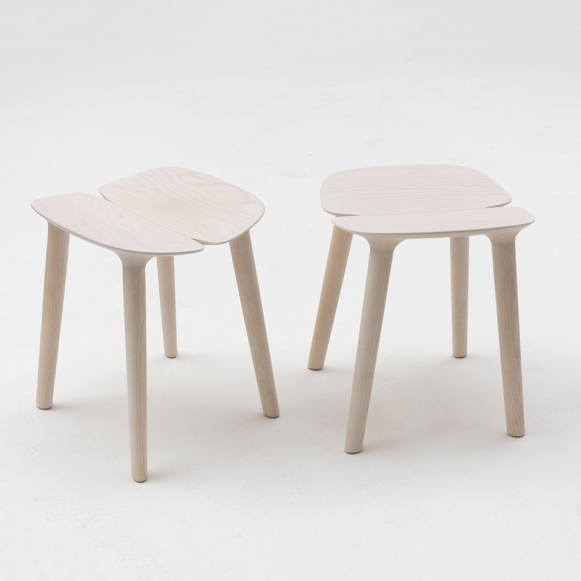 MC3 Osso stool, low, white | Franckly