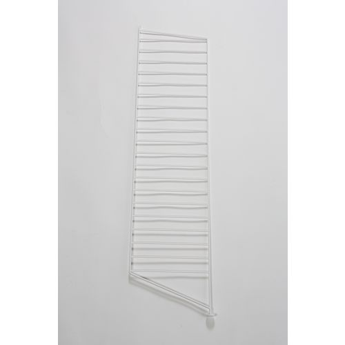 String floor panel, 115 x 30 cm, 1-pack, white | Franckly