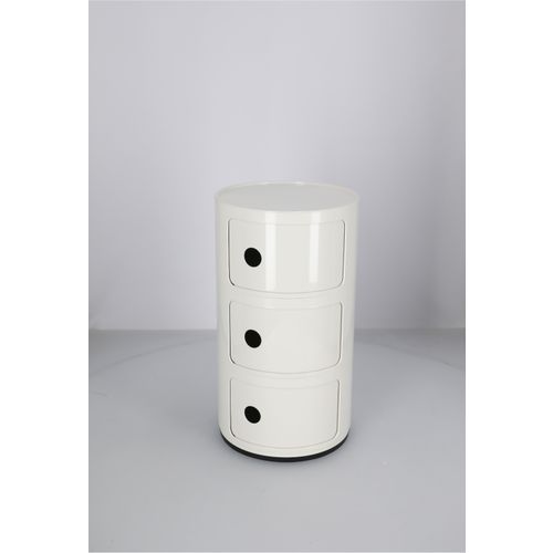 Componibili storage unit, 3 modules, white | Franckly