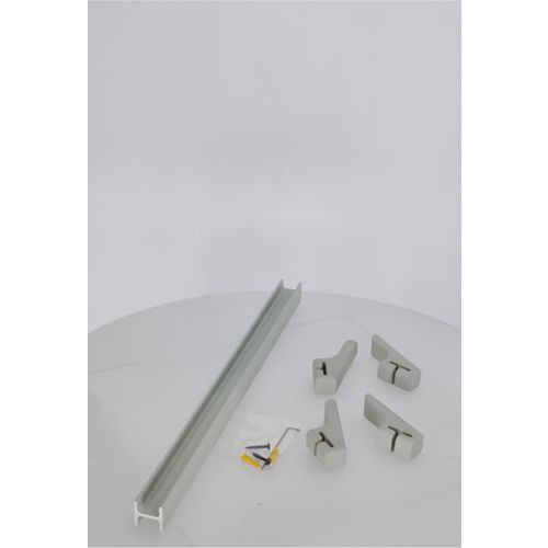 Beam coat rack, light grey, 60 cm | Franckly