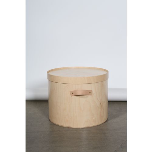 Aski XL storage box, lacquered birch | Franckly