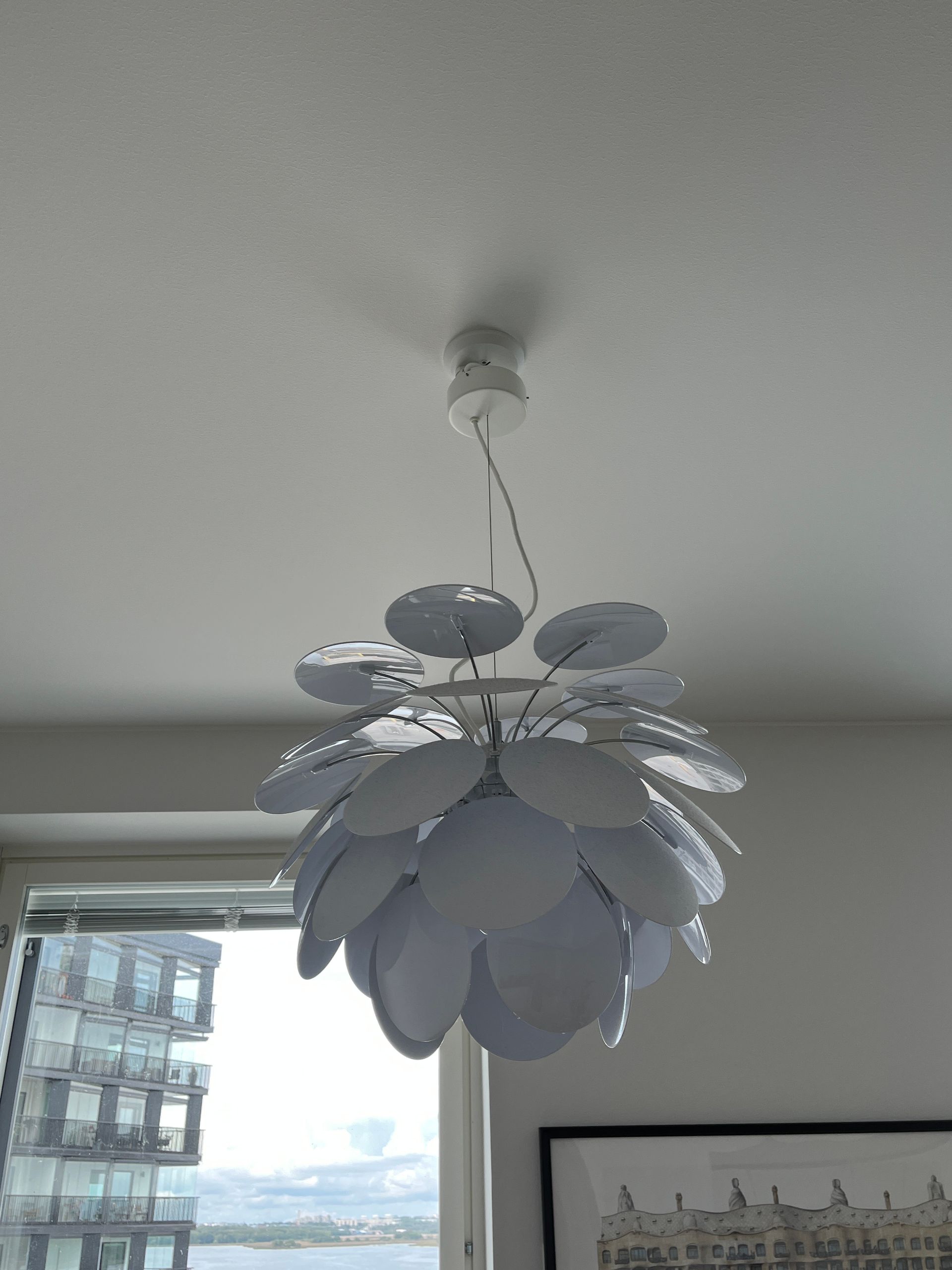 Discoco 53 pendant, white | Franckly
