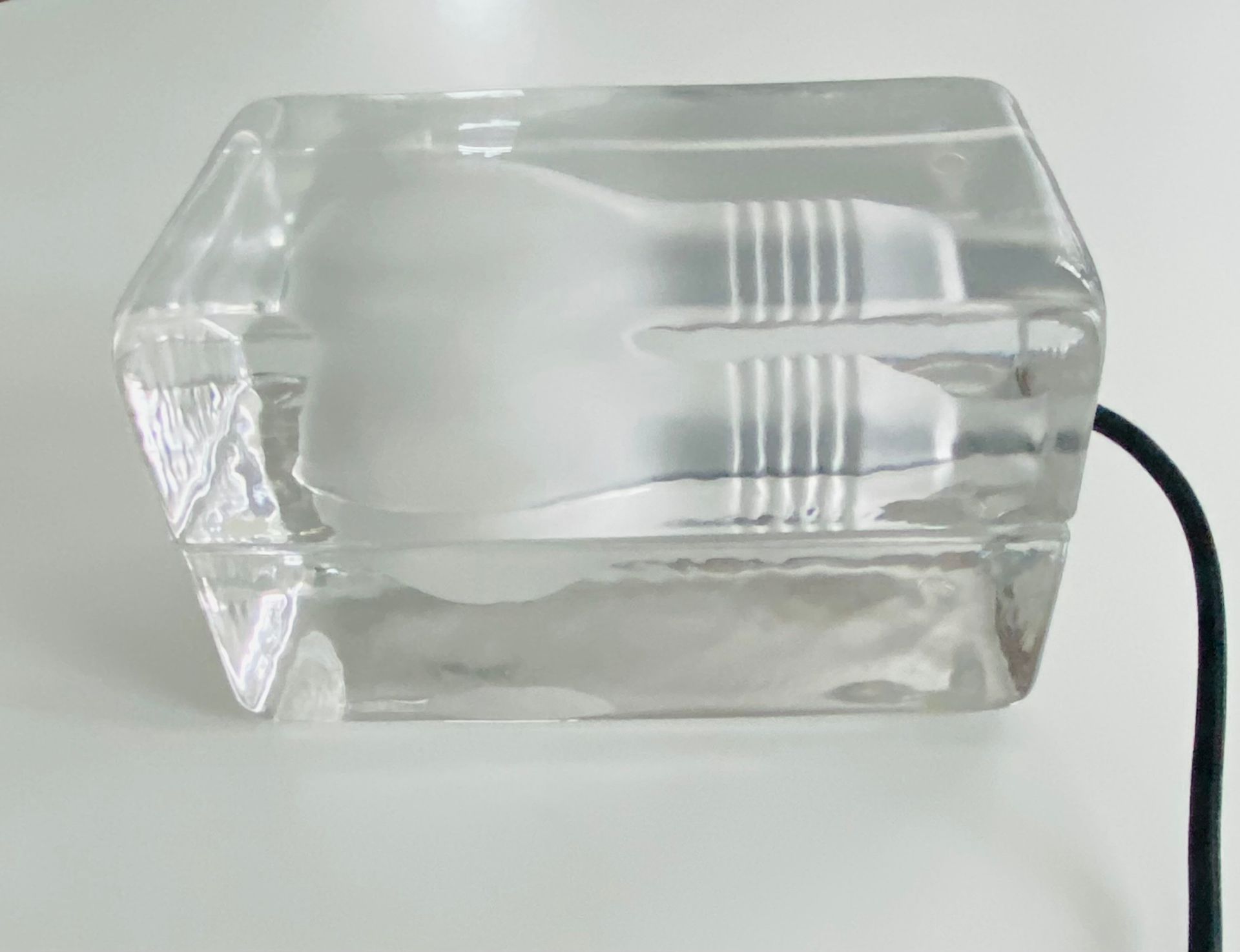 Block Lamp, black cord | Franckly