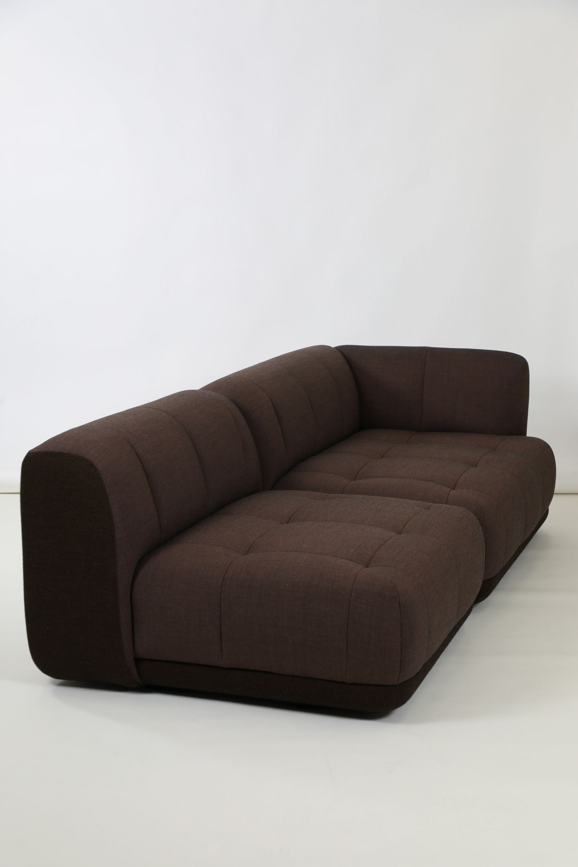 Quilton Duo sofa, brown | Franckly