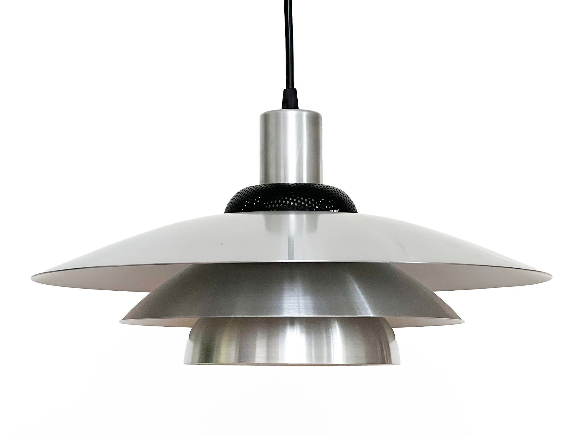 Multi layered pendant light by Kurt Wiborg for Jeka Lamper. Denmark ...