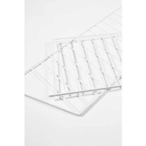 String floor panel 200 x 30 cm, white | Franckly
