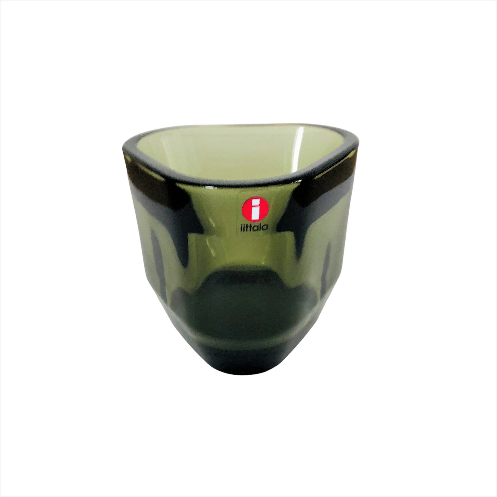 Tris candleholder, moss green | Franckly