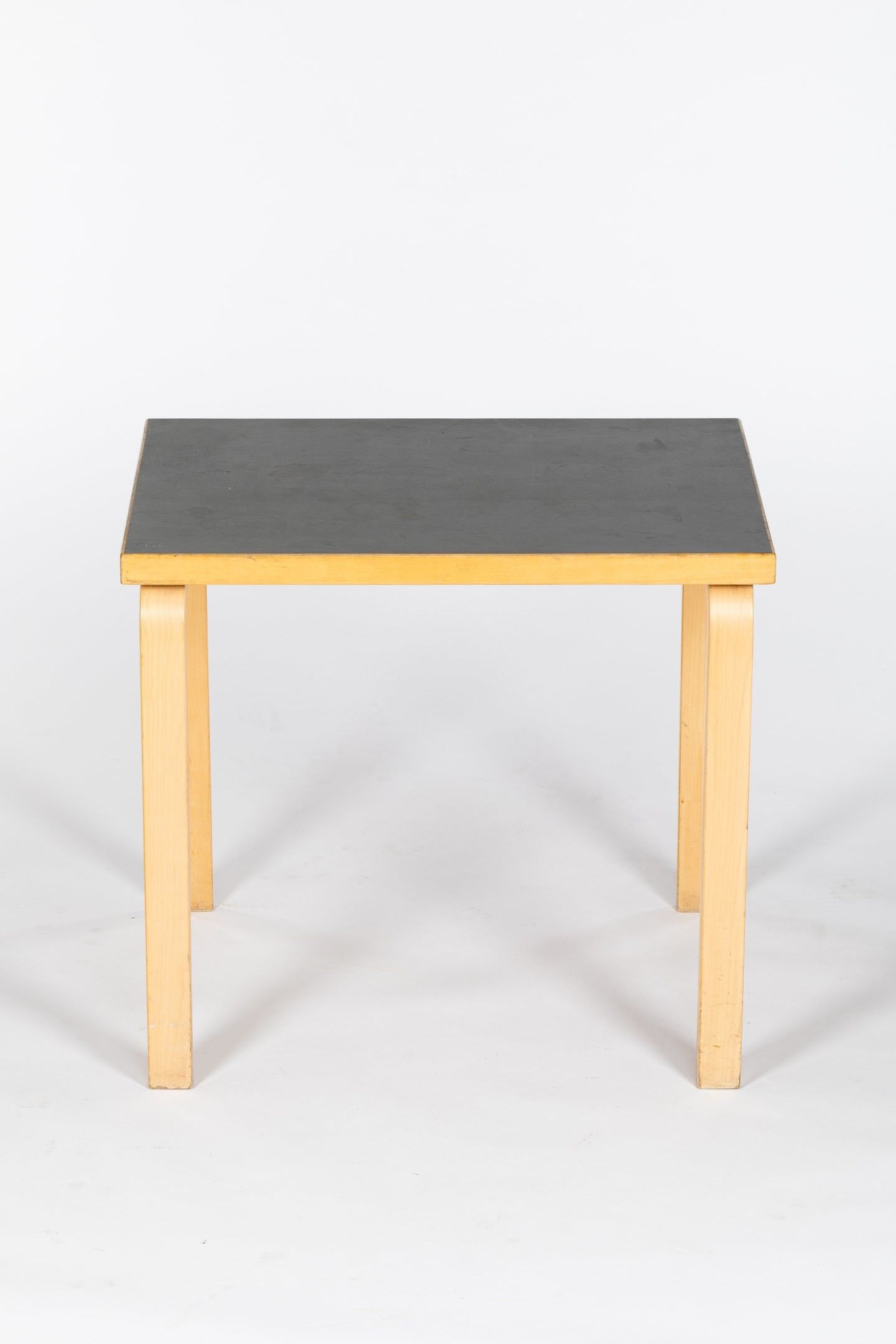 Aalto table 80x60 cm, birch - grey | Franckly