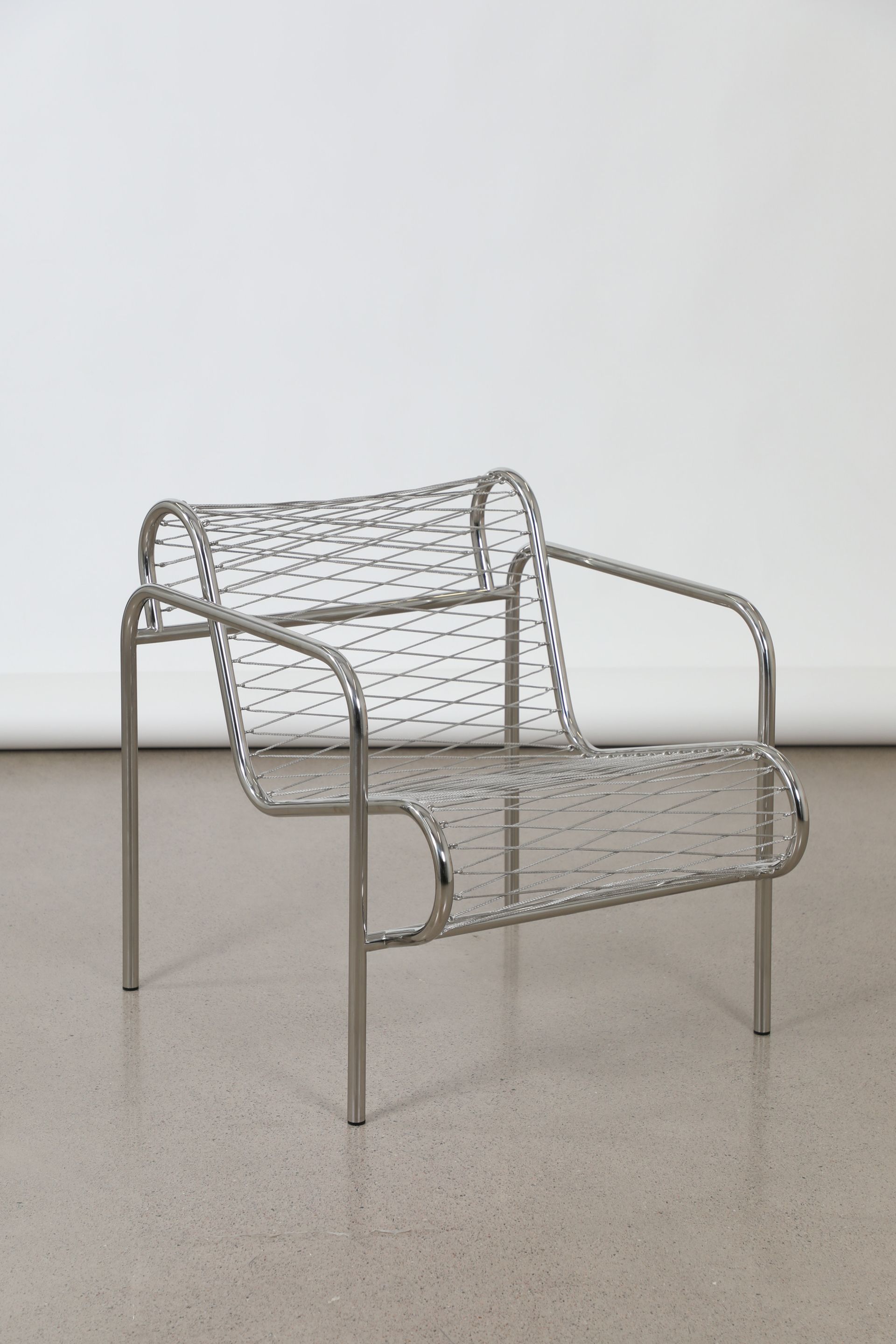Wire Chair, stainless steel | Franckly