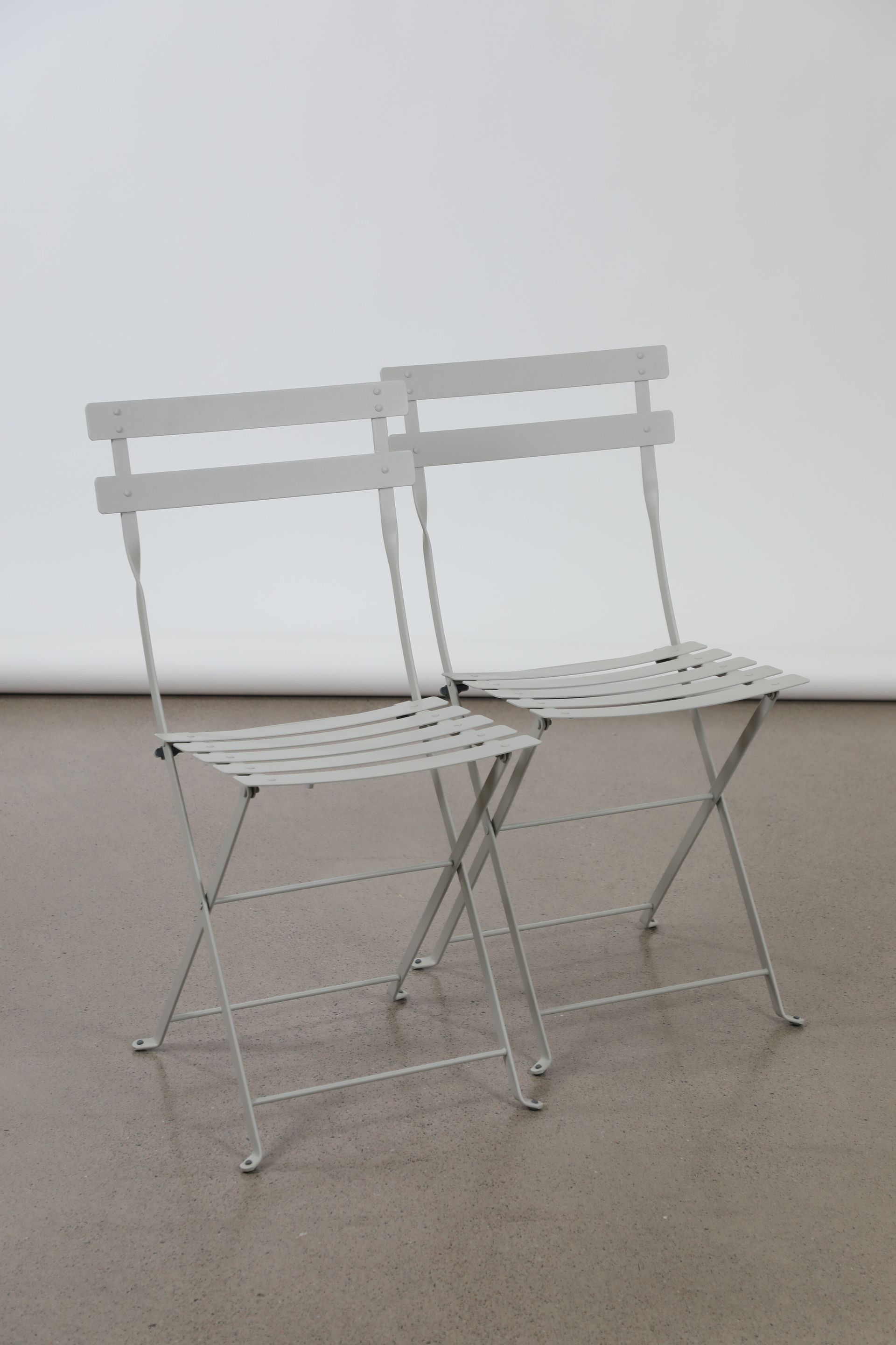 Bistro Metal chair, clay grey | Franckly