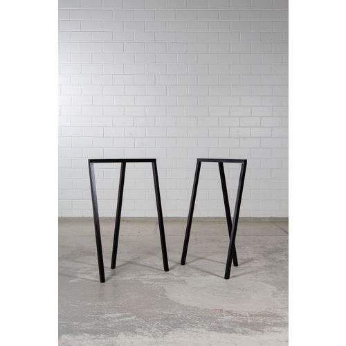 Loop Stand high frame, 2 pcs, black | Franckly