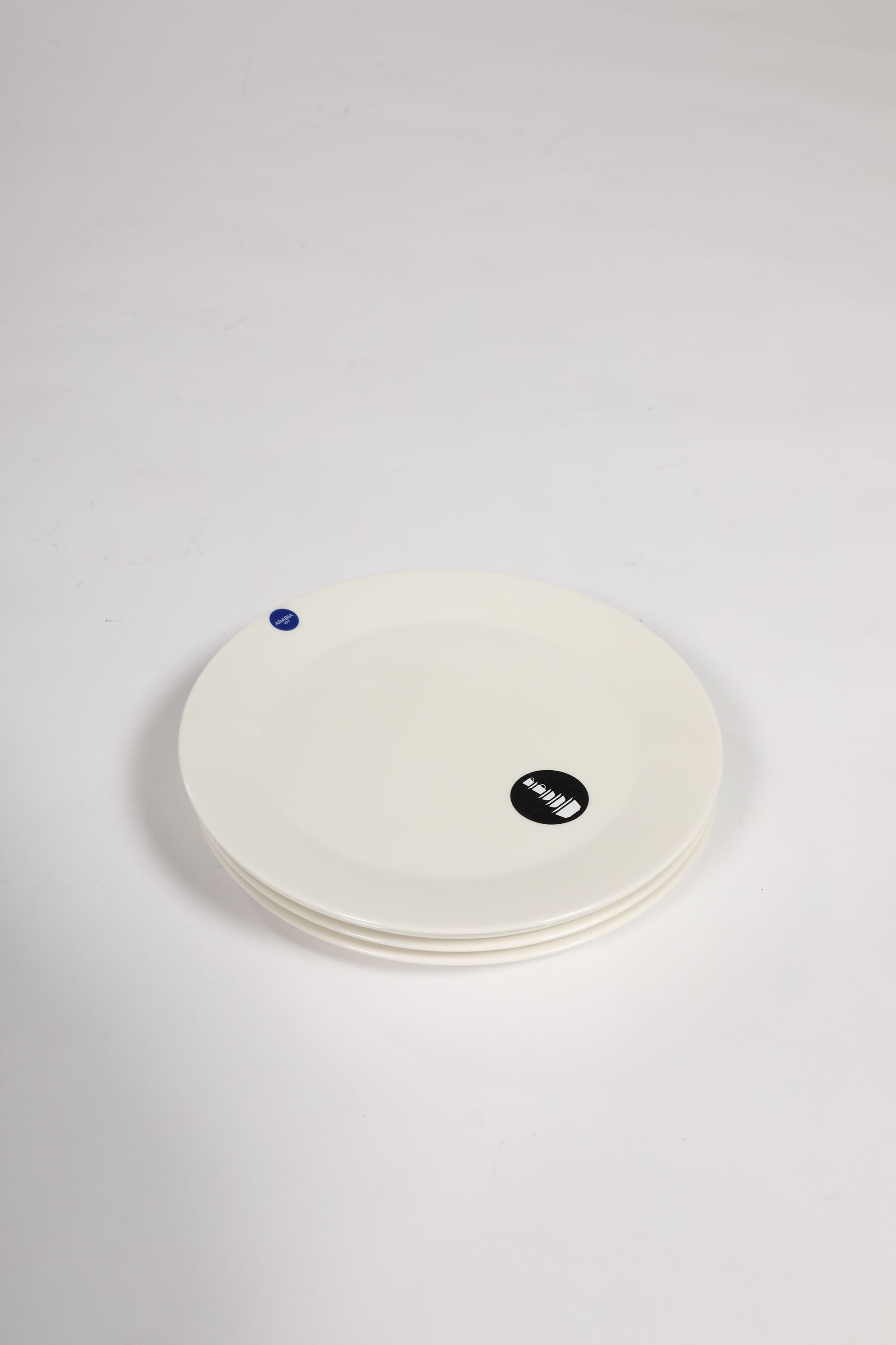 Excellent plate 25 cm, white, 4 pcs | Franckly