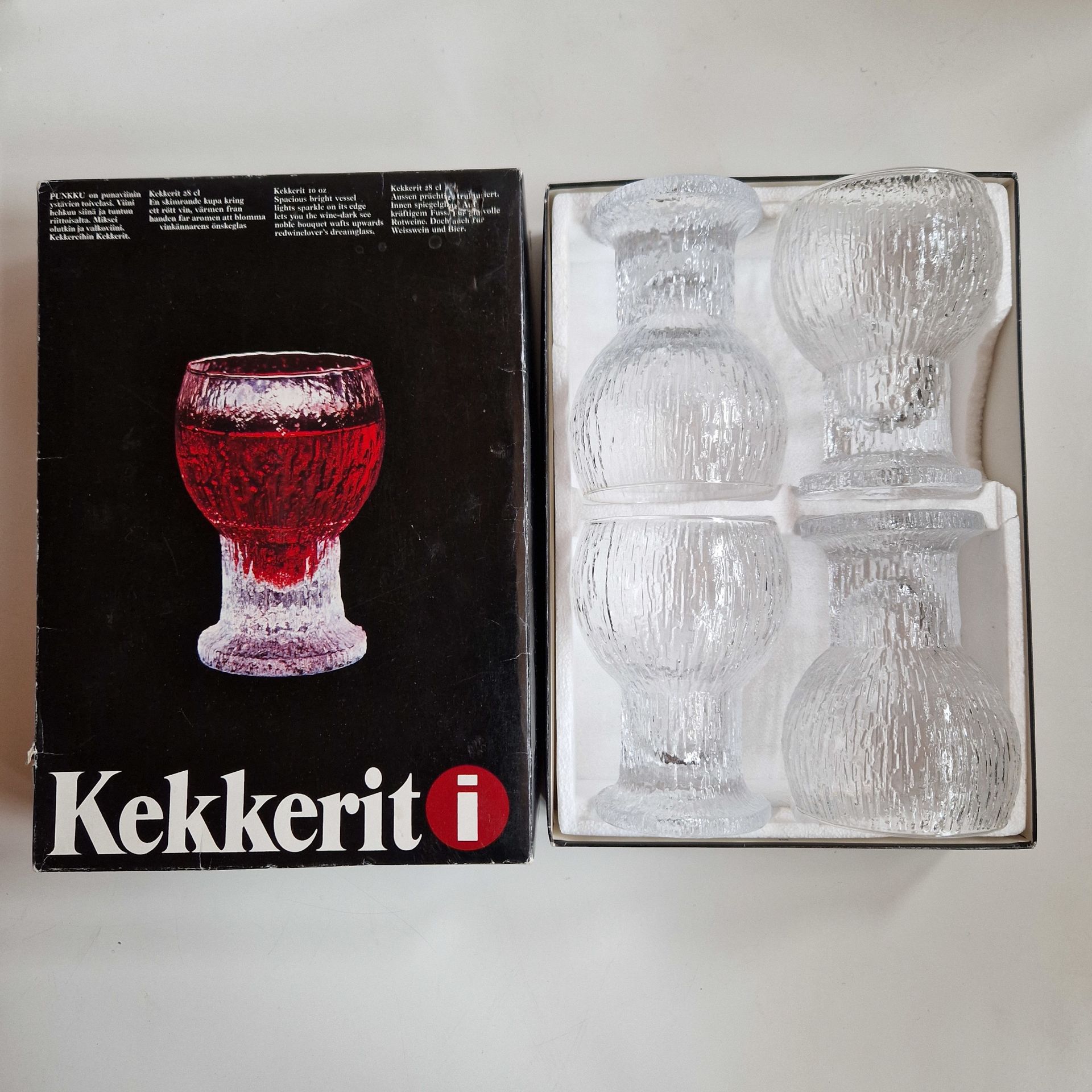 Kekkerit red wine glass 28 cl, Punkku | Franckly