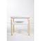 Aalto side table 915, white - birch | Franckly