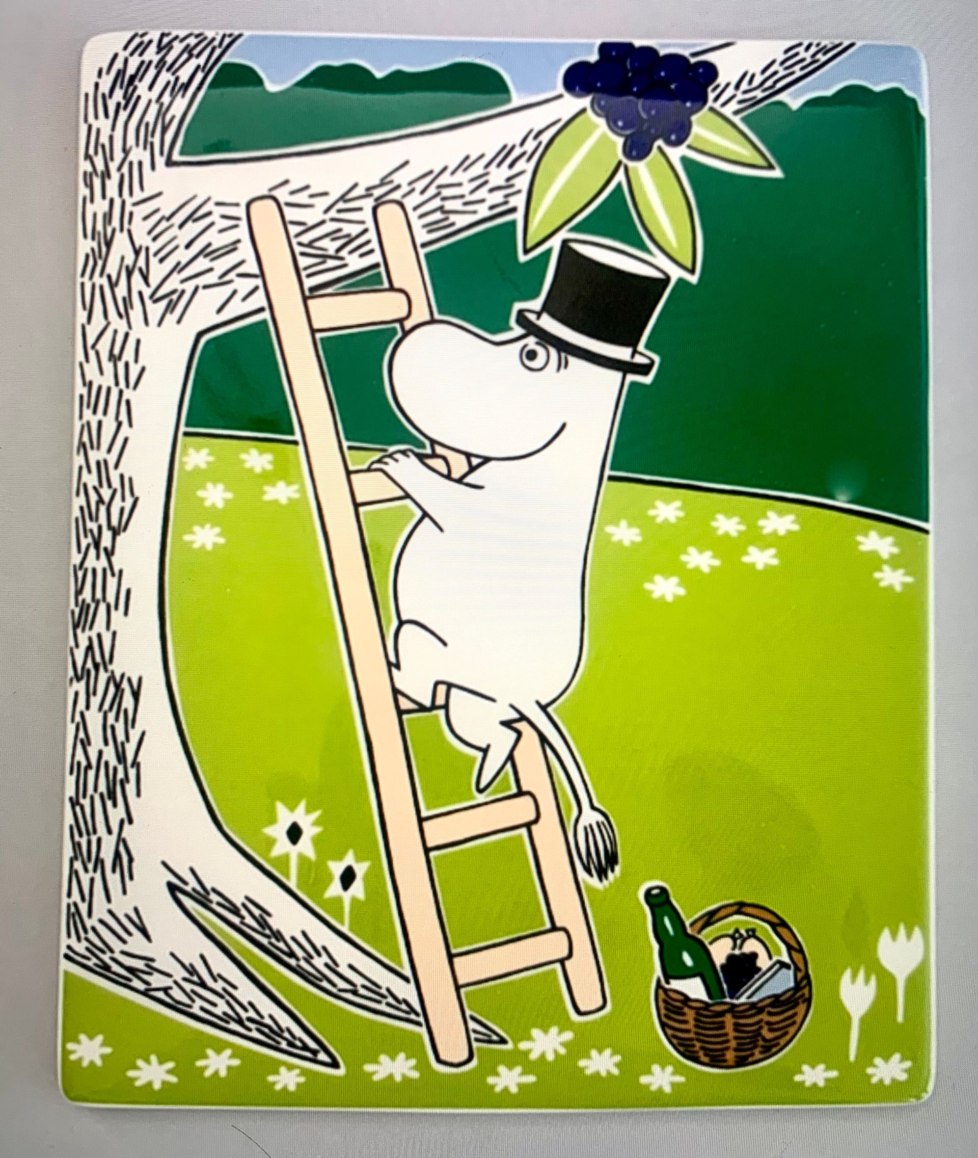 Moomin deco tree 151 x 189 mm, Moominpappa | Franckly