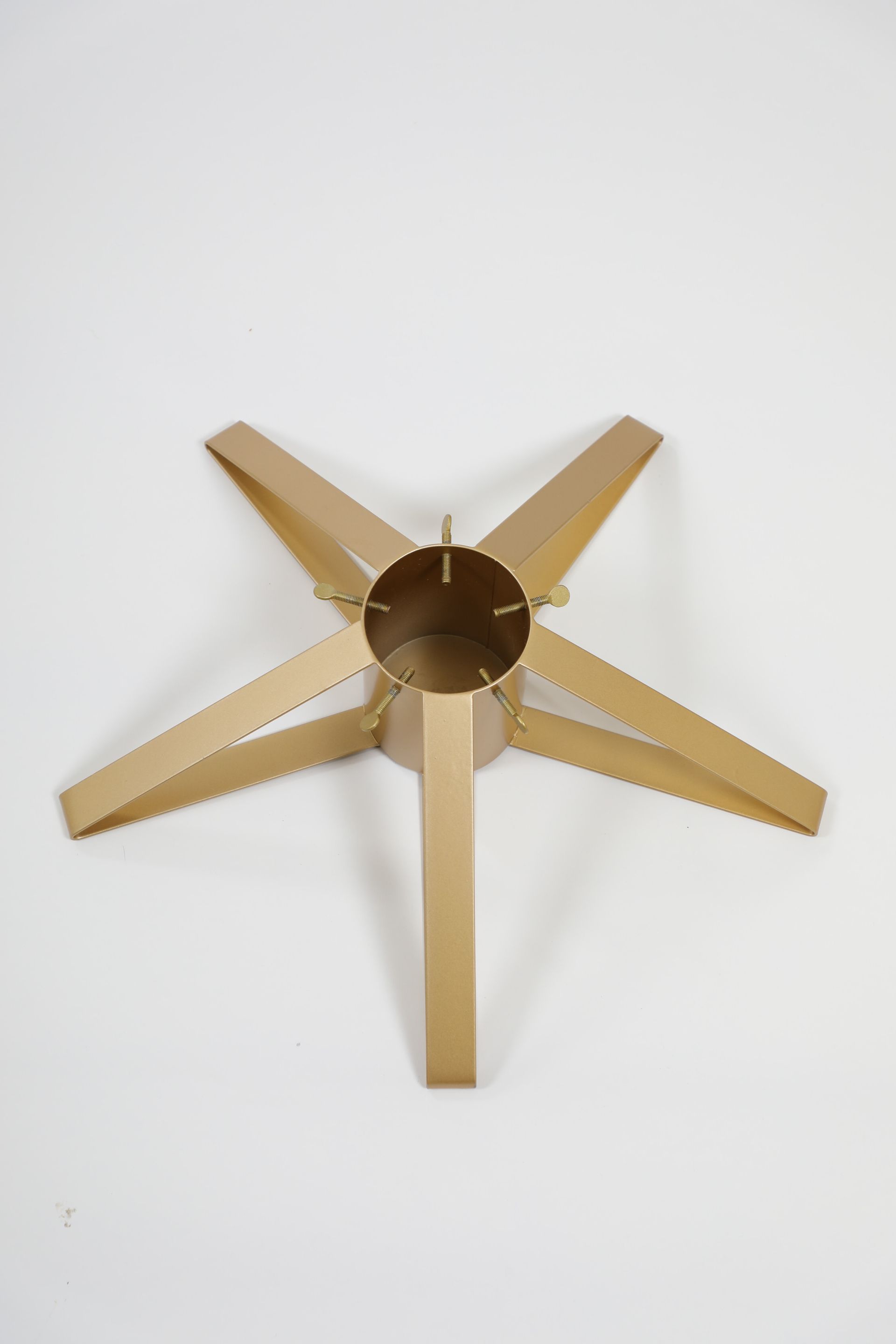 Christmas tree foot, brass | Franckly