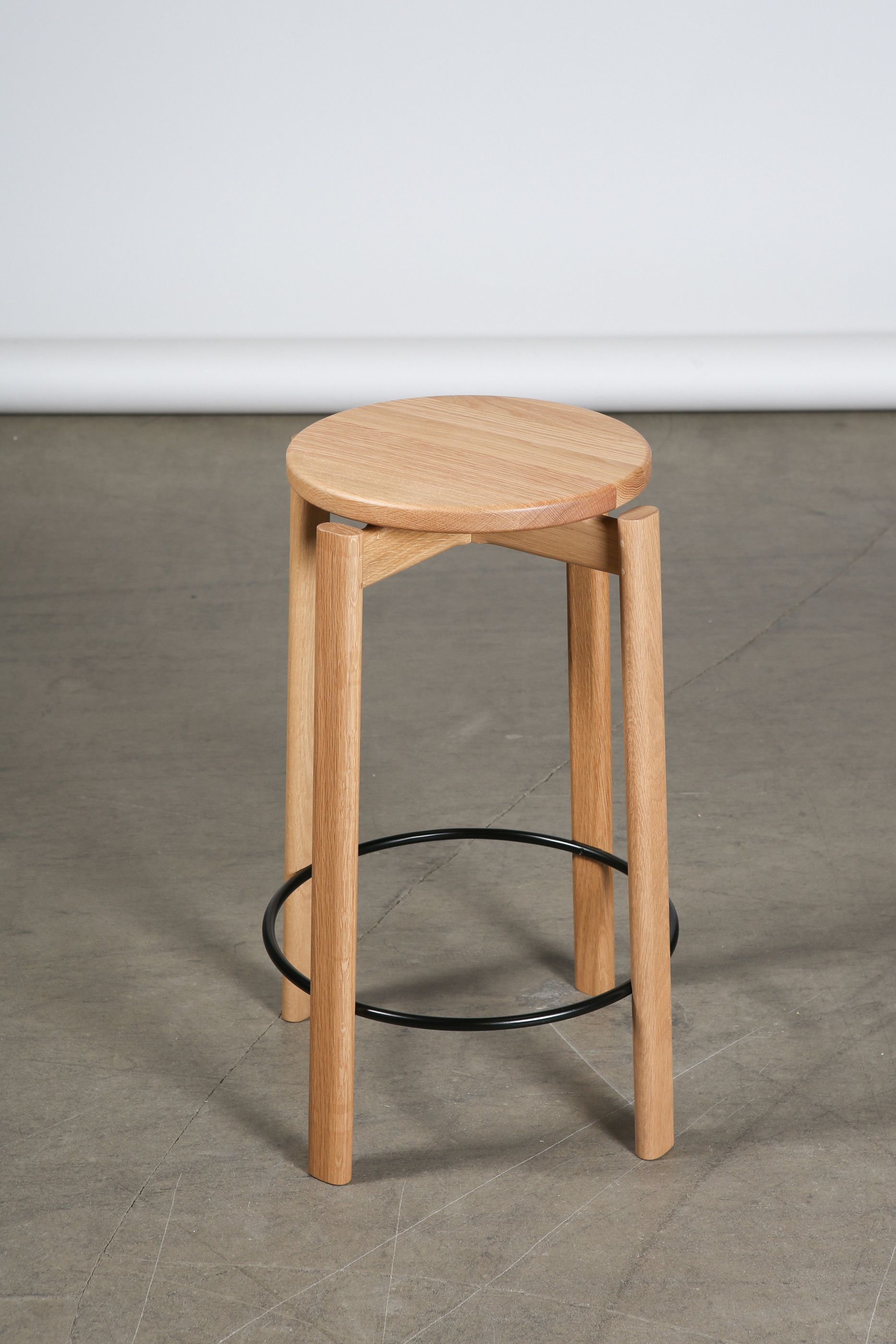 Passage counter stool, 65 cm, oak | Franckly