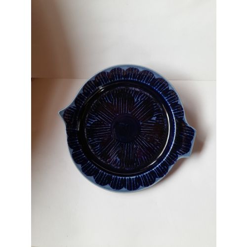 Fish plate, blue | Franckly