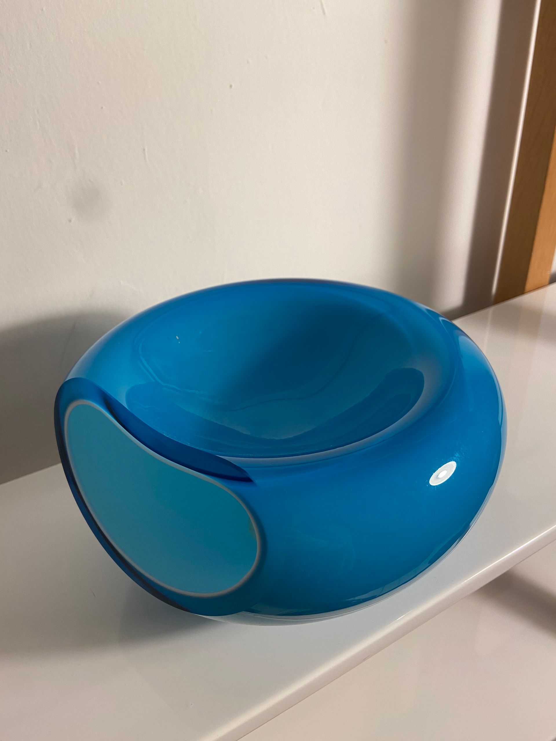 Smiley bowl, blue | Franckly