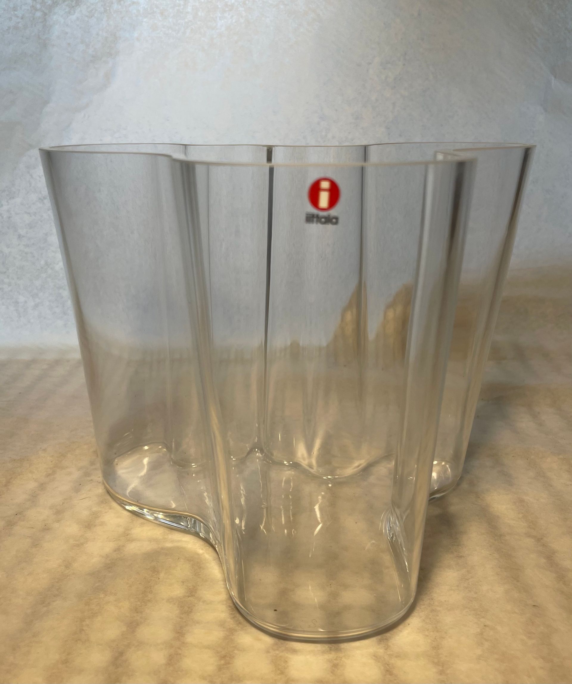 Aalto vase 160 mm, clear | Franckly
