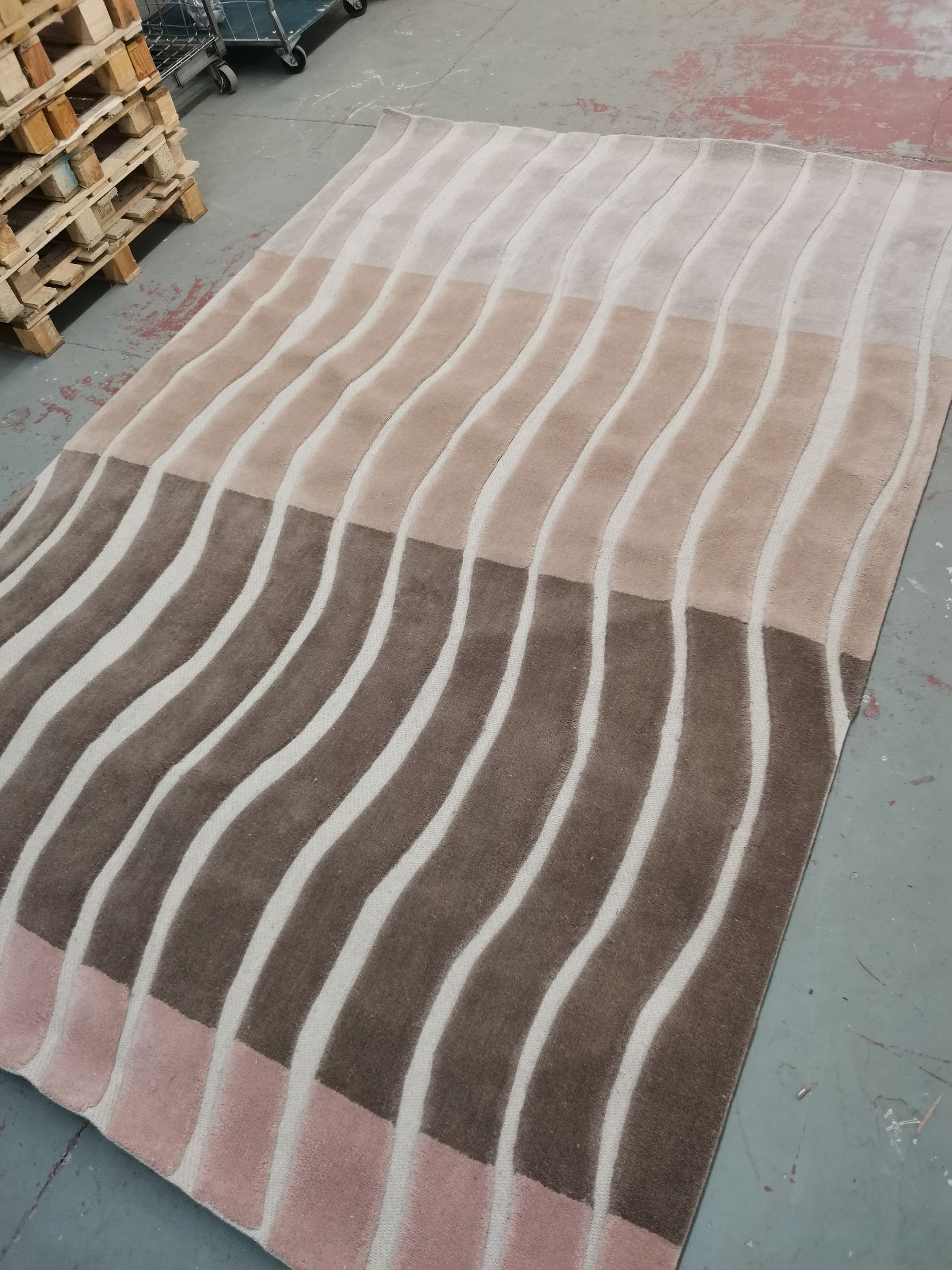 Nami rug 200 x 300 cm, beige | Franckly