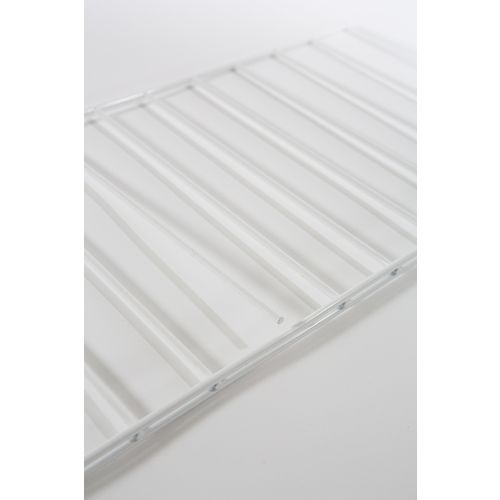 String floor panel 200 x 30 cm, white | Franckly