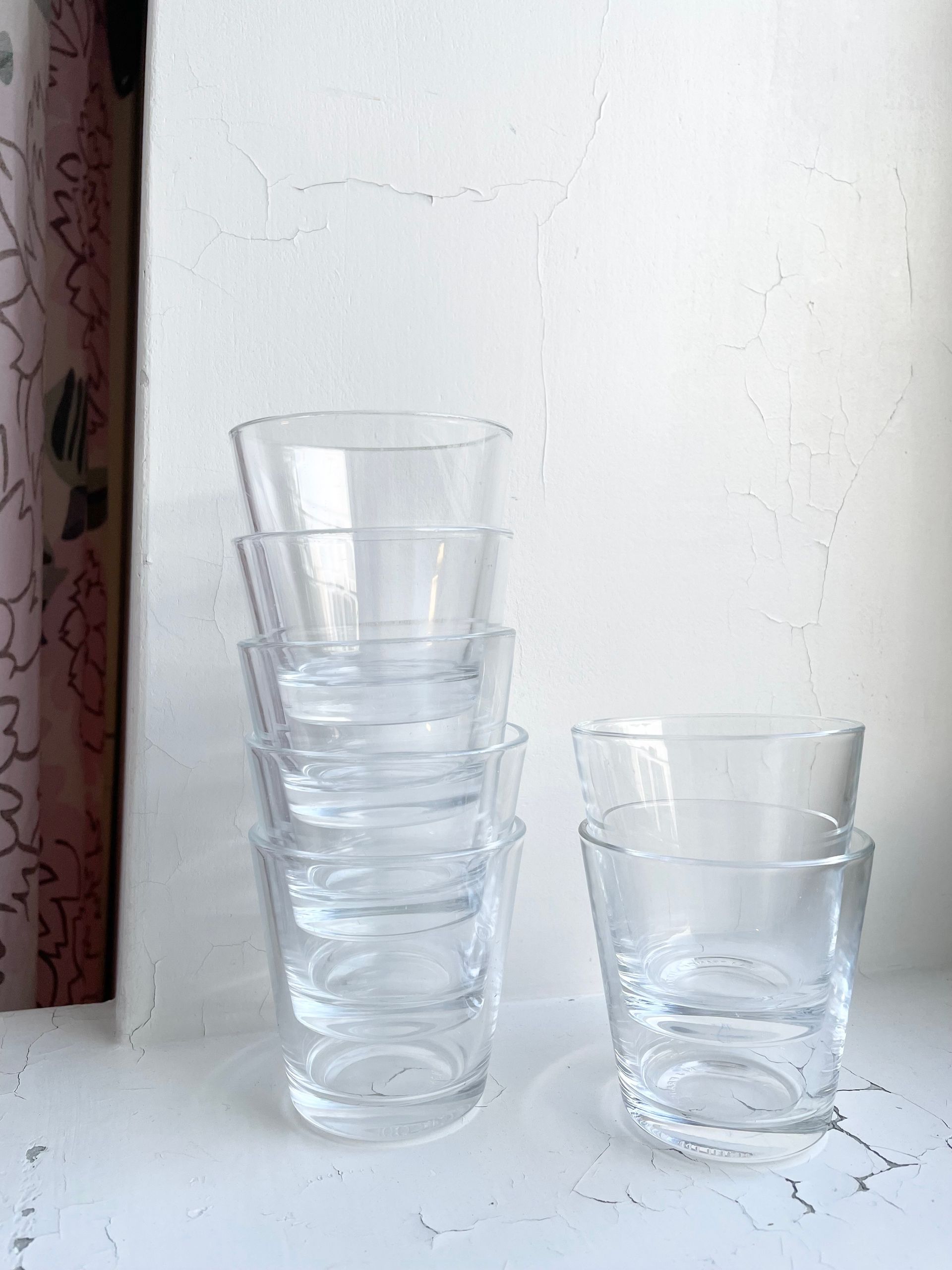 Cone drinking glass 20 cl, clear | Franckly