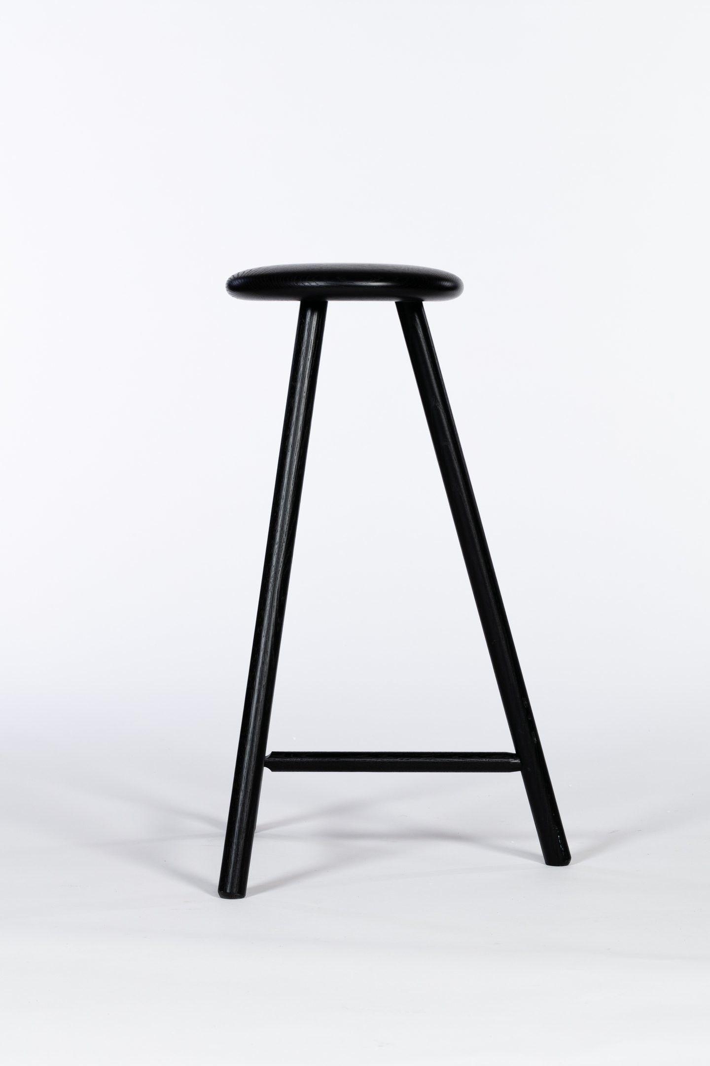 Perch bar stool 63 cm, black | Franckly