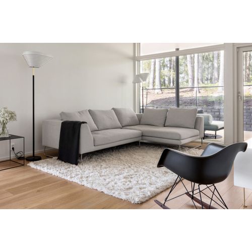 Fallingwater Shaggy rug, 180 x 270 cm, bone white | Franckly