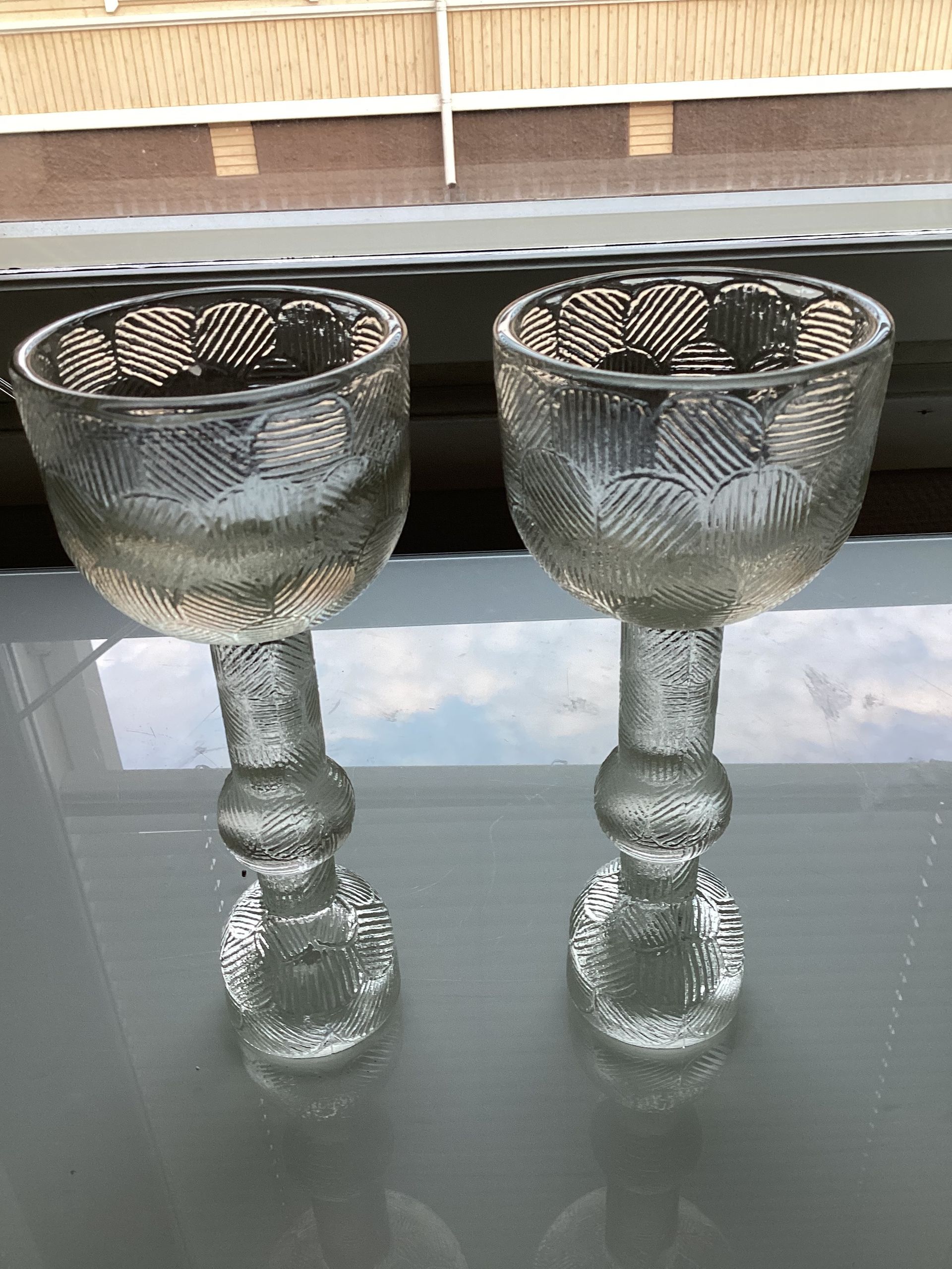 Miranda candle holder, clear | Franckly