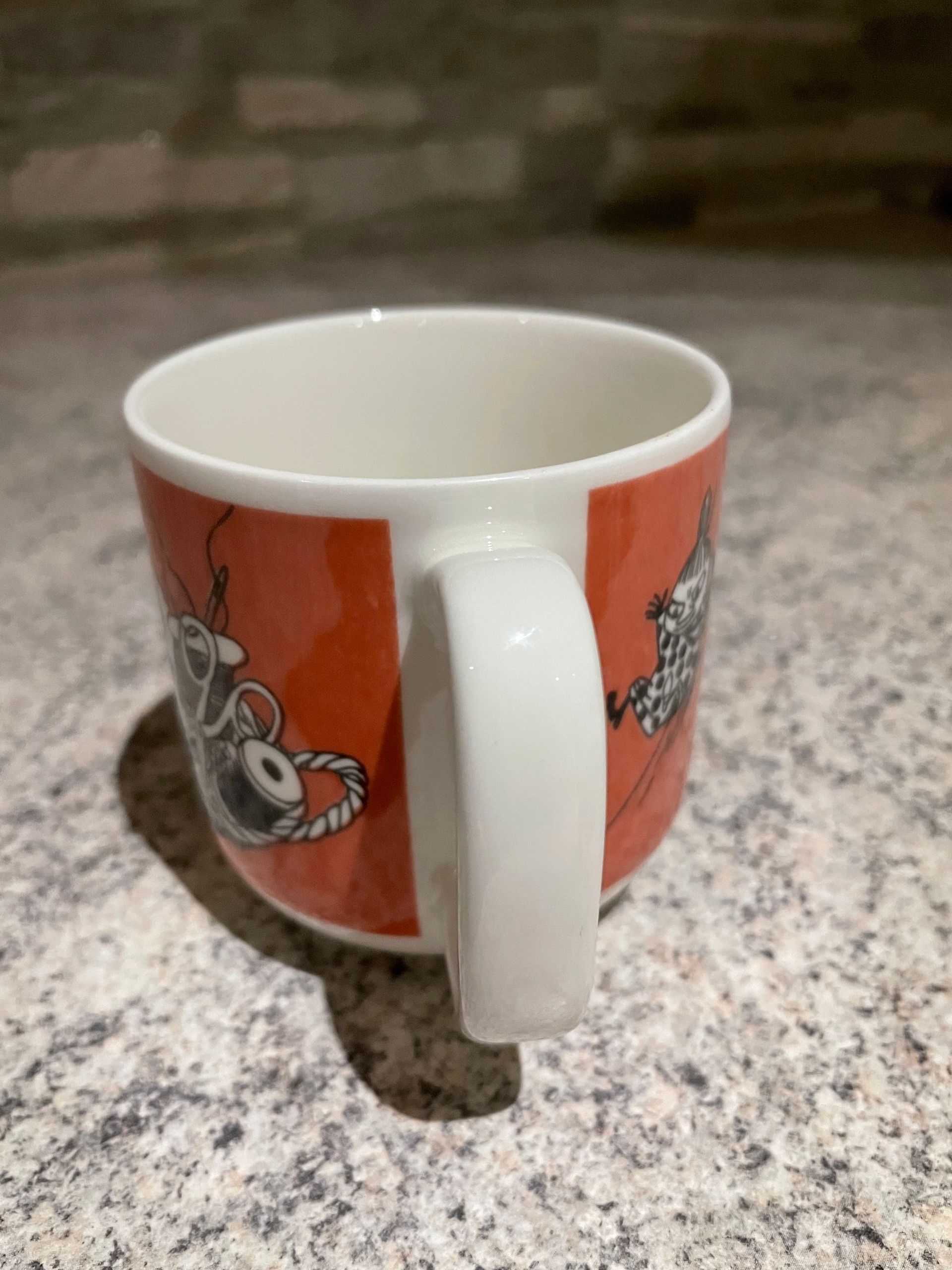 Moomin mug, Moomingirl, red | Franckly