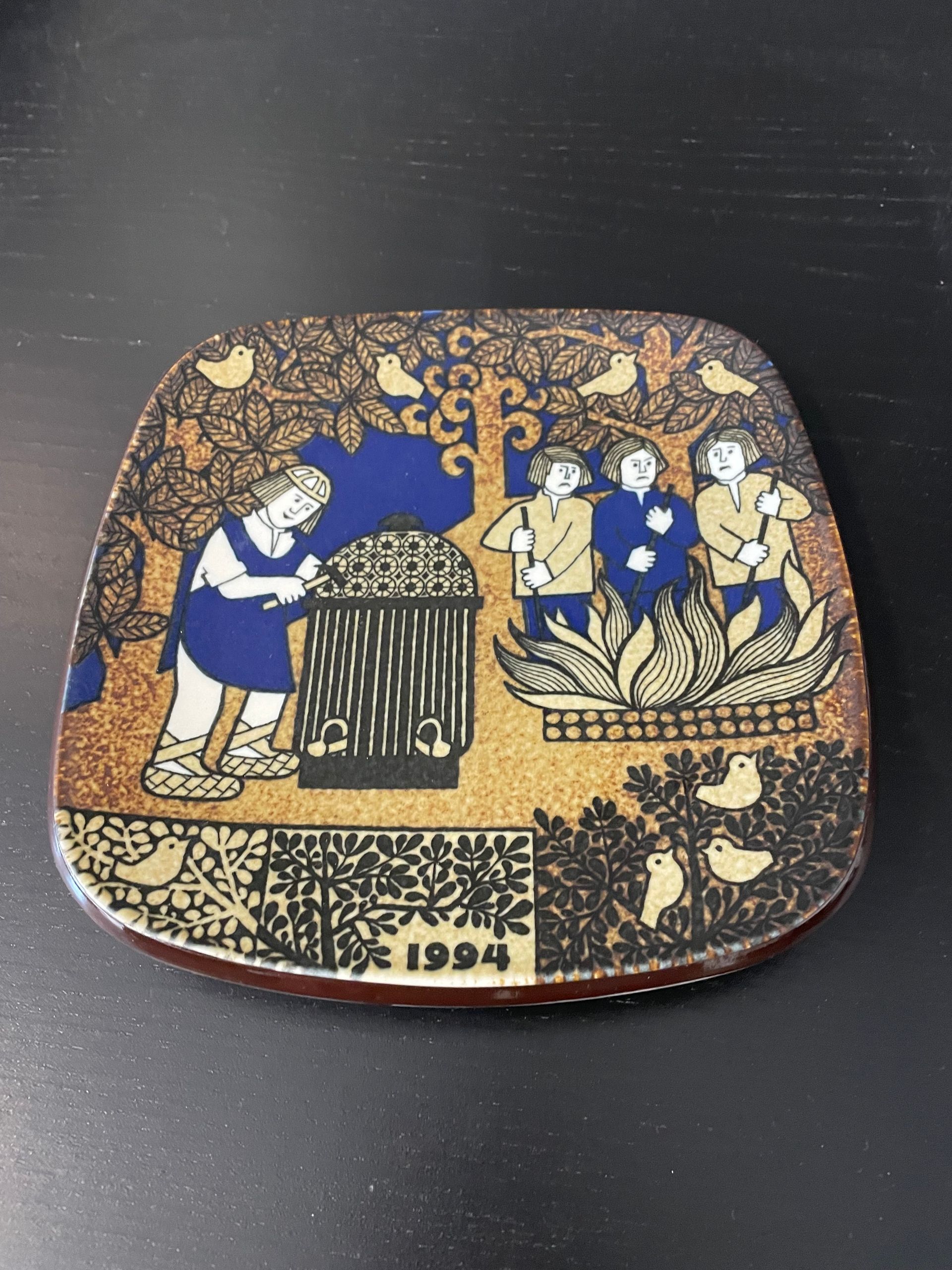 Kalevala annual plate 1994 | Franckly