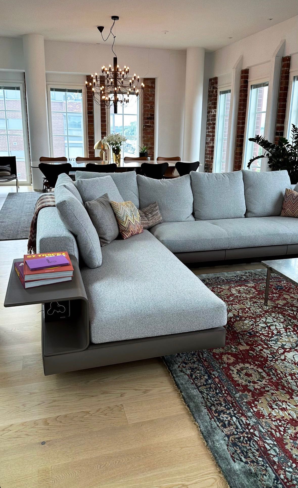 Connery kulmasohva, grey | Franckly