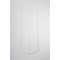 String floor panel 200 x 30 cm, white | Franckly