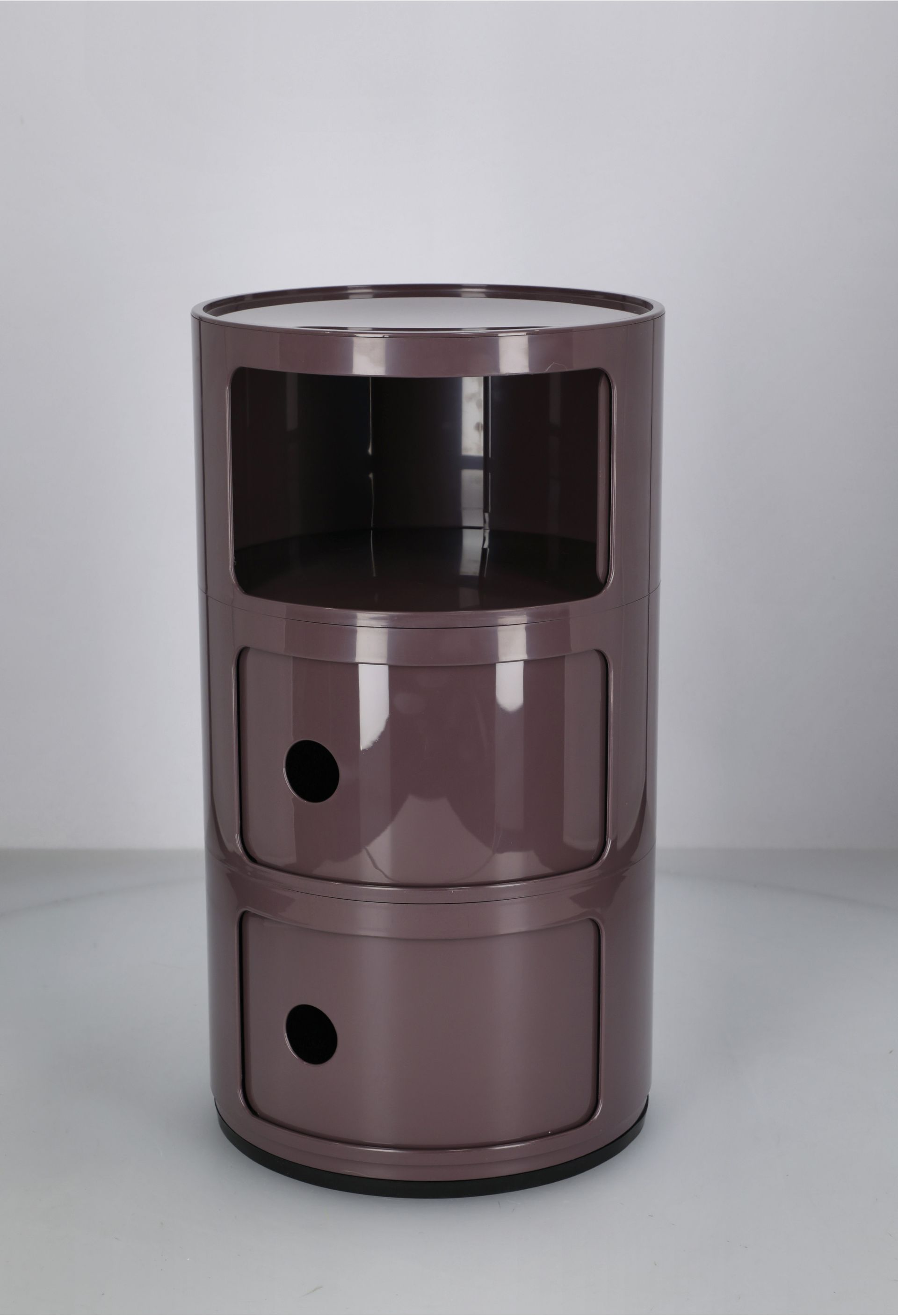 Componibili storage unit, 3 modules, purple | Franckly