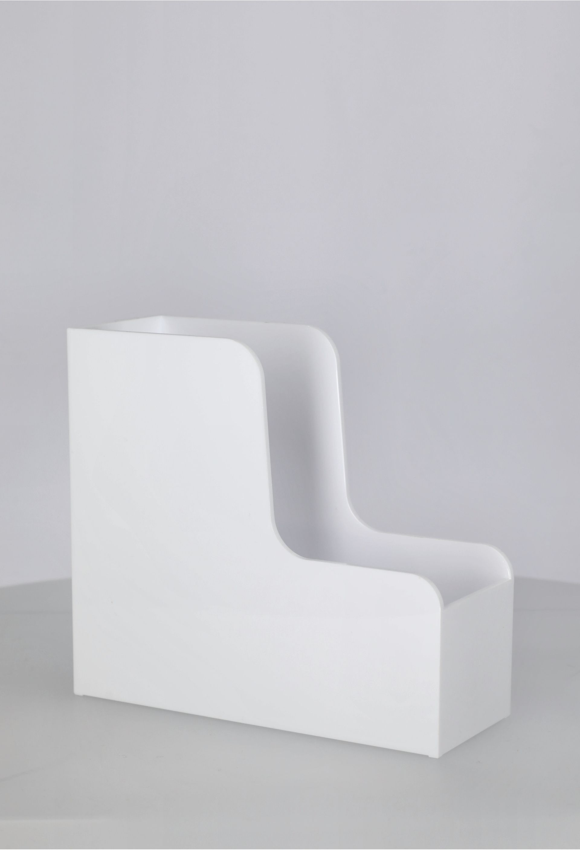 Magazine rack, white | Franckly