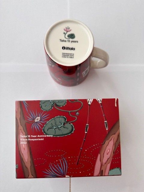 Taika mug, 0,4L, 15 year anniversary, red | Franckly